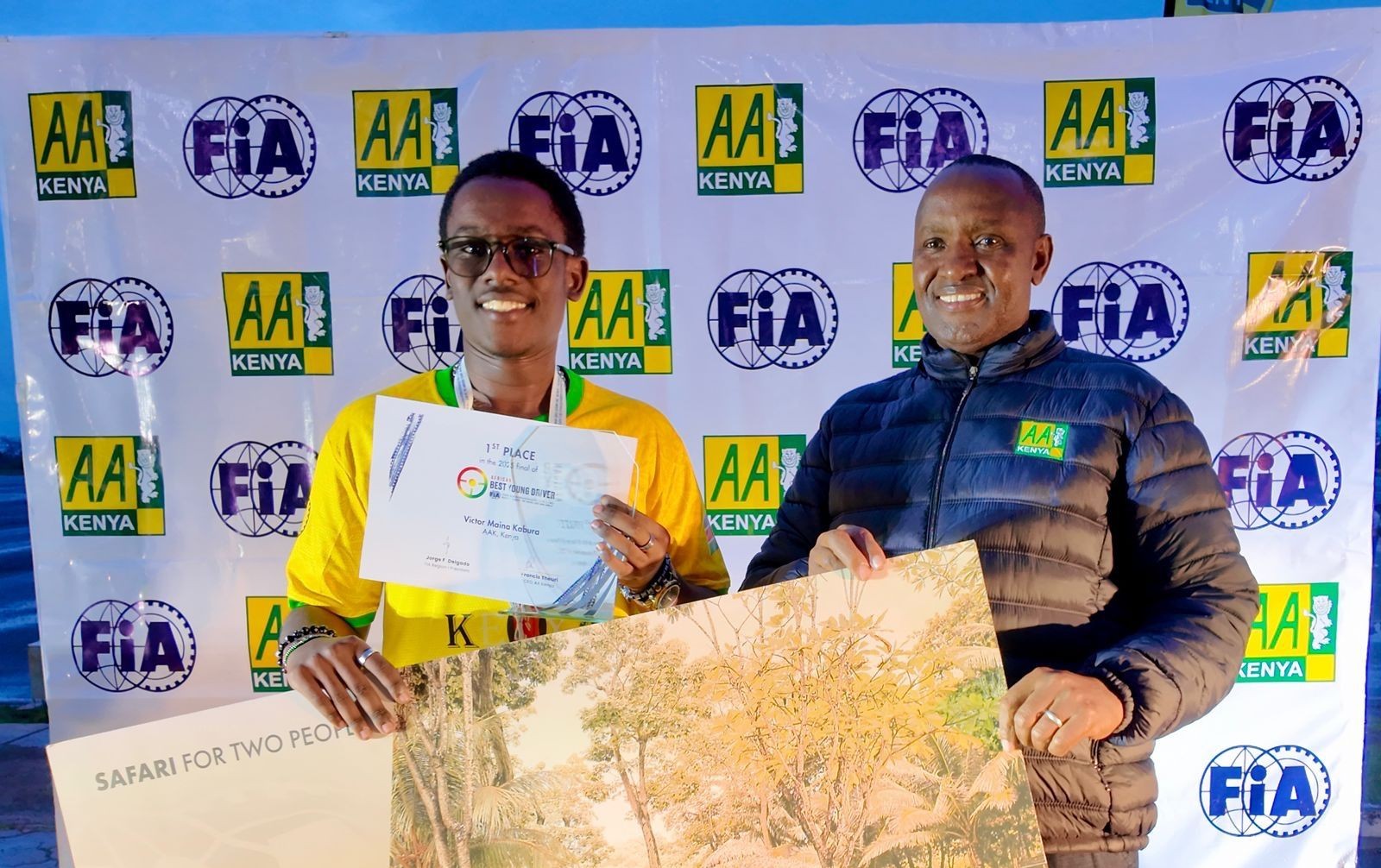 Victor Maina Kabura from AA Kenya wins African Best Young Driver ...